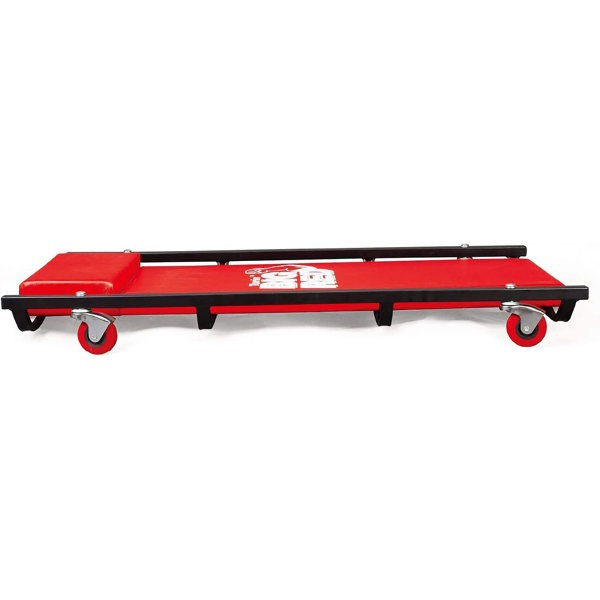TORIN Big Red Torin Rolling Garagecreeper 36" Padded Mechanic Cart W/ 4 Casters, Red - Wayfair ...